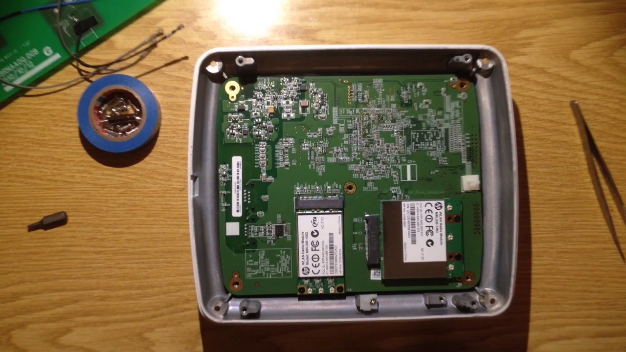 HP 560 Access Point teardown - YouTube