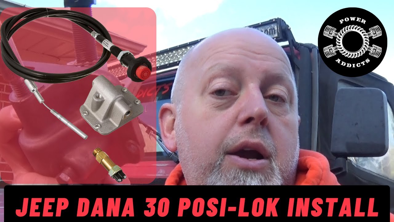 How to install a Posi-Lok in a Jeep Dana 30 CAD Axle #poweraddictscrew ...