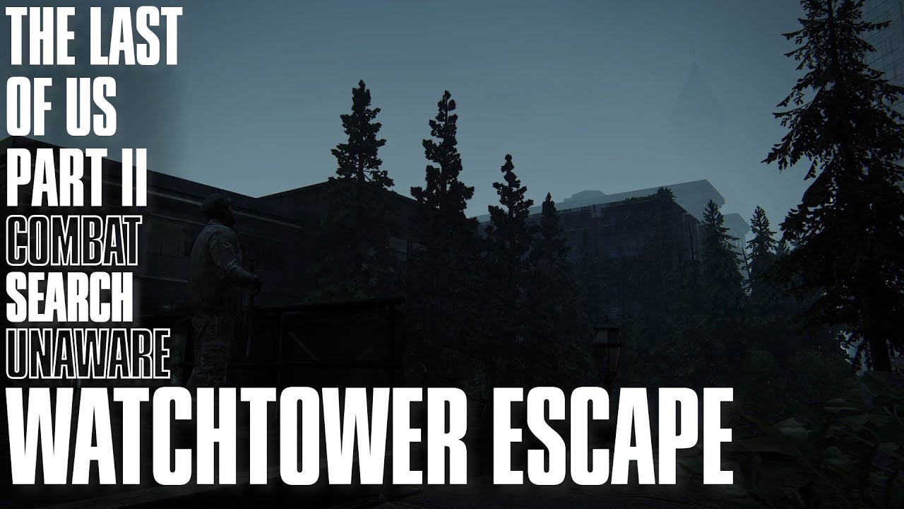 Watchtower Escape | The Last of Us Part II Search - YouTube