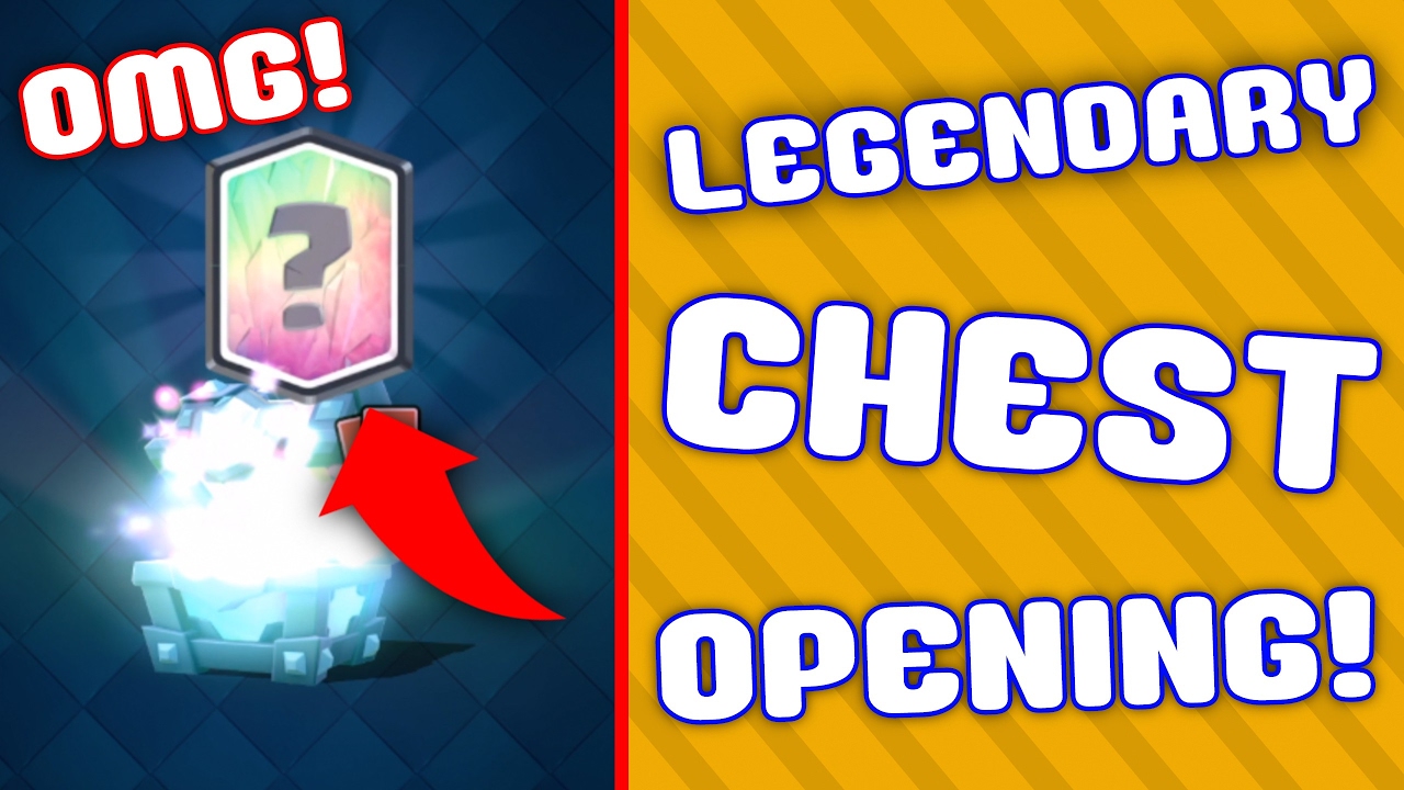 LEGENDARY CHEST OPENING! | Chest Opening & Best Clash Royale Deck ...
