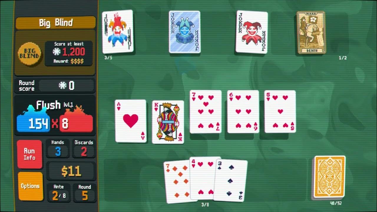 Balatro Gameplay Footage - YouTube