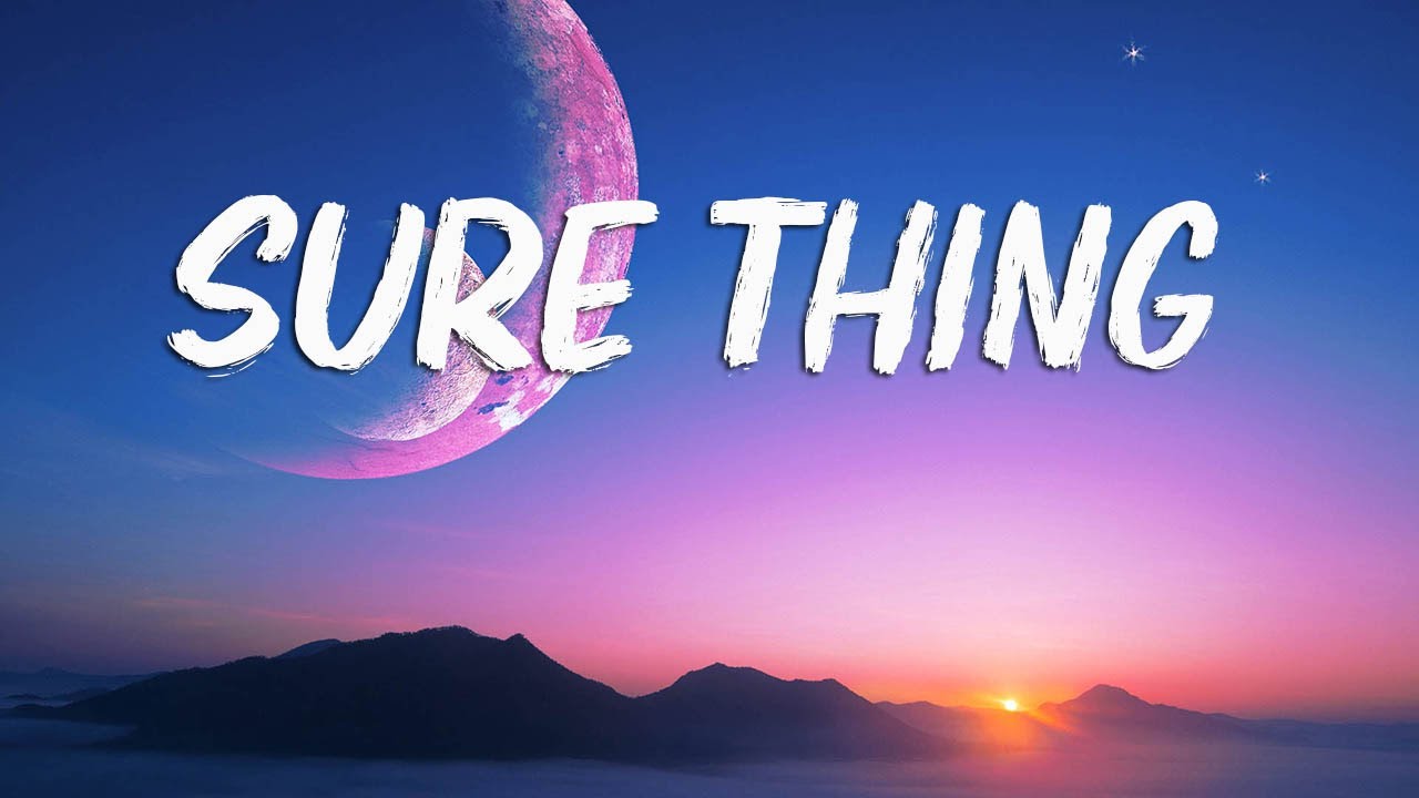 Miguel - Sure Thing (Lyrics) - YouTube