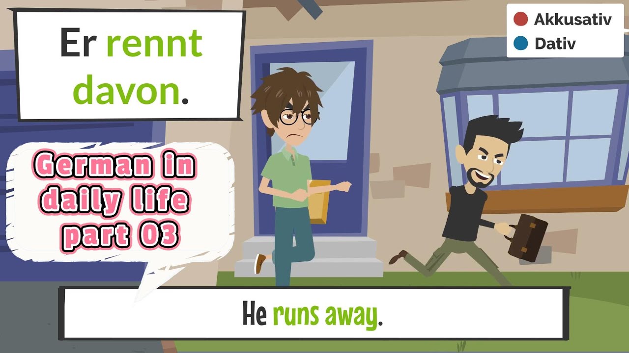 #03 Deutsch Lernen | german in daily life | German for beginners ...