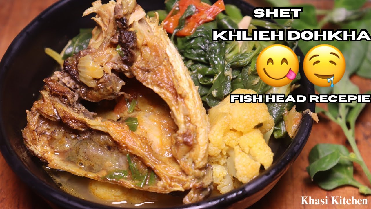 Khlieh Dohkha 🤤🤤😋😋 | Kumno Ban Shet Khlieh Dohkha | Fish Head Recipe ...