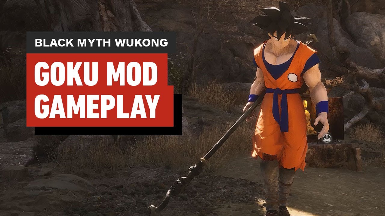 Black Myth Wukong Goku Mod Gameplay - YouTube
