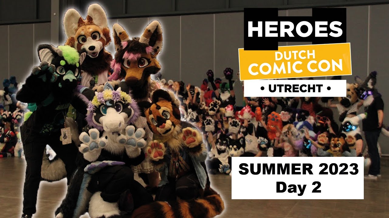 Dutch Comic Con summer 2023 - VLOG [DAY 2] - YouTube