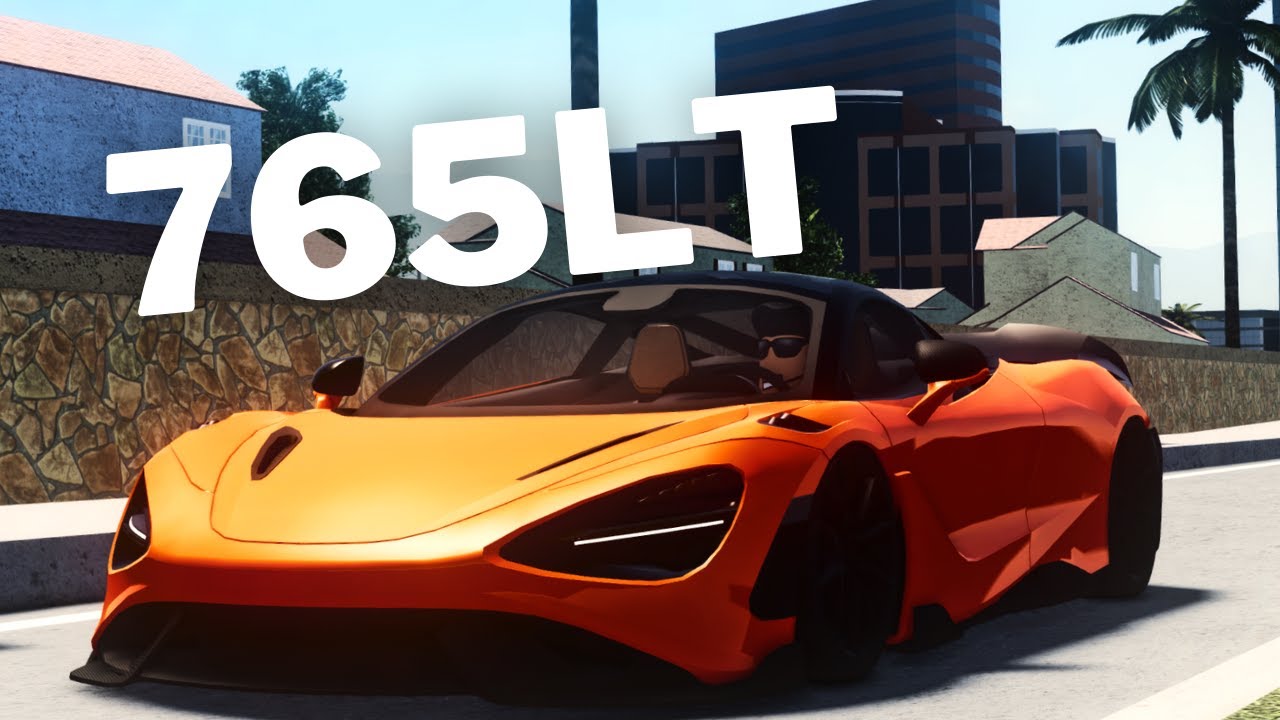 The Mclaren 765lt in Roblox driving Empire - YouTube