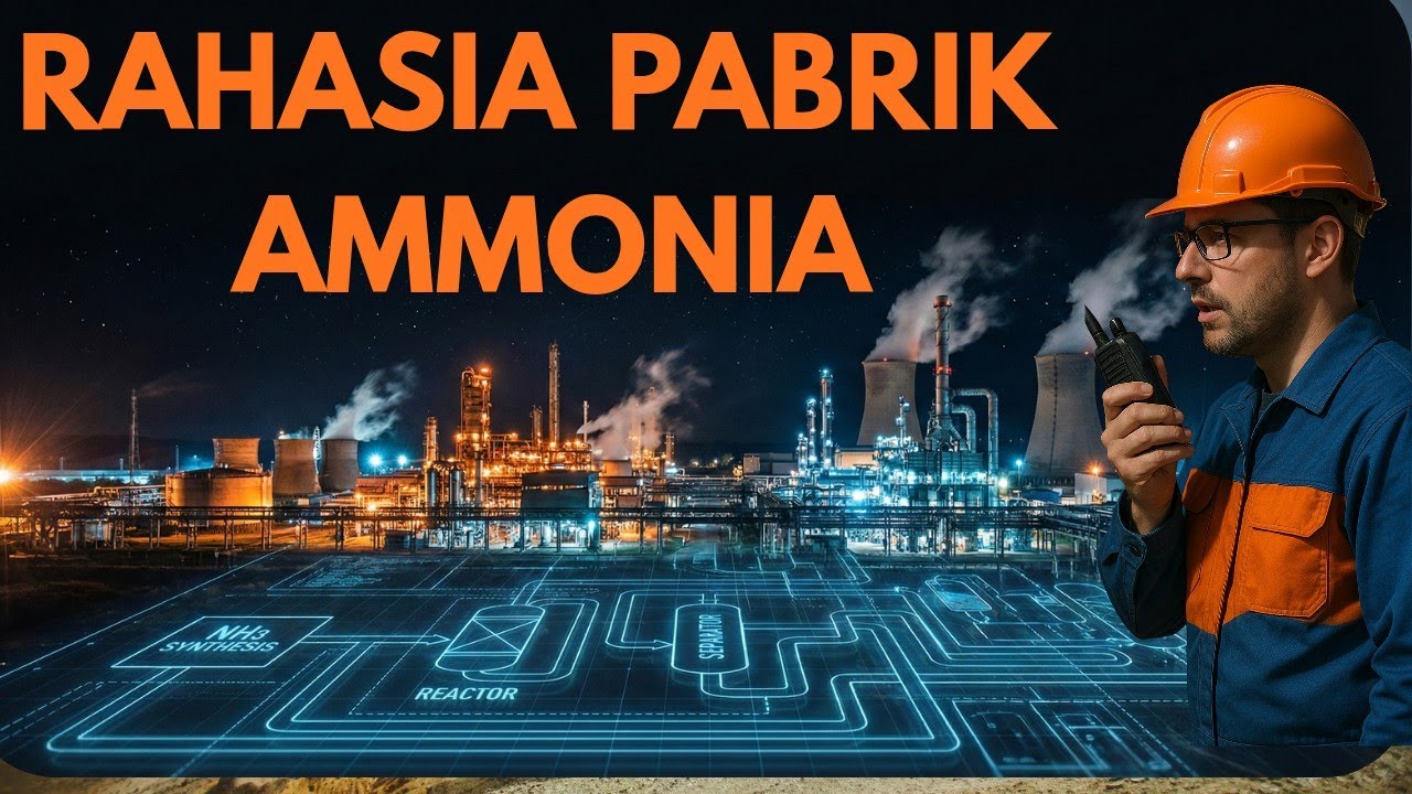 cara Kerja Pabrik Amoniak: Alur Proses Pembuatan dari Gas Alam Jadi ...