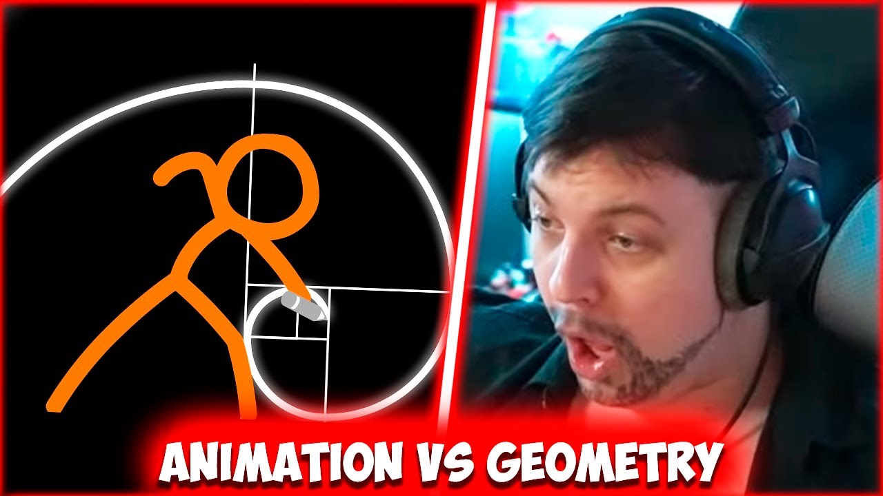 ПЯТЁРКА СМОТРИТ Animation vs. Geometry | Alan Becker - YouTube