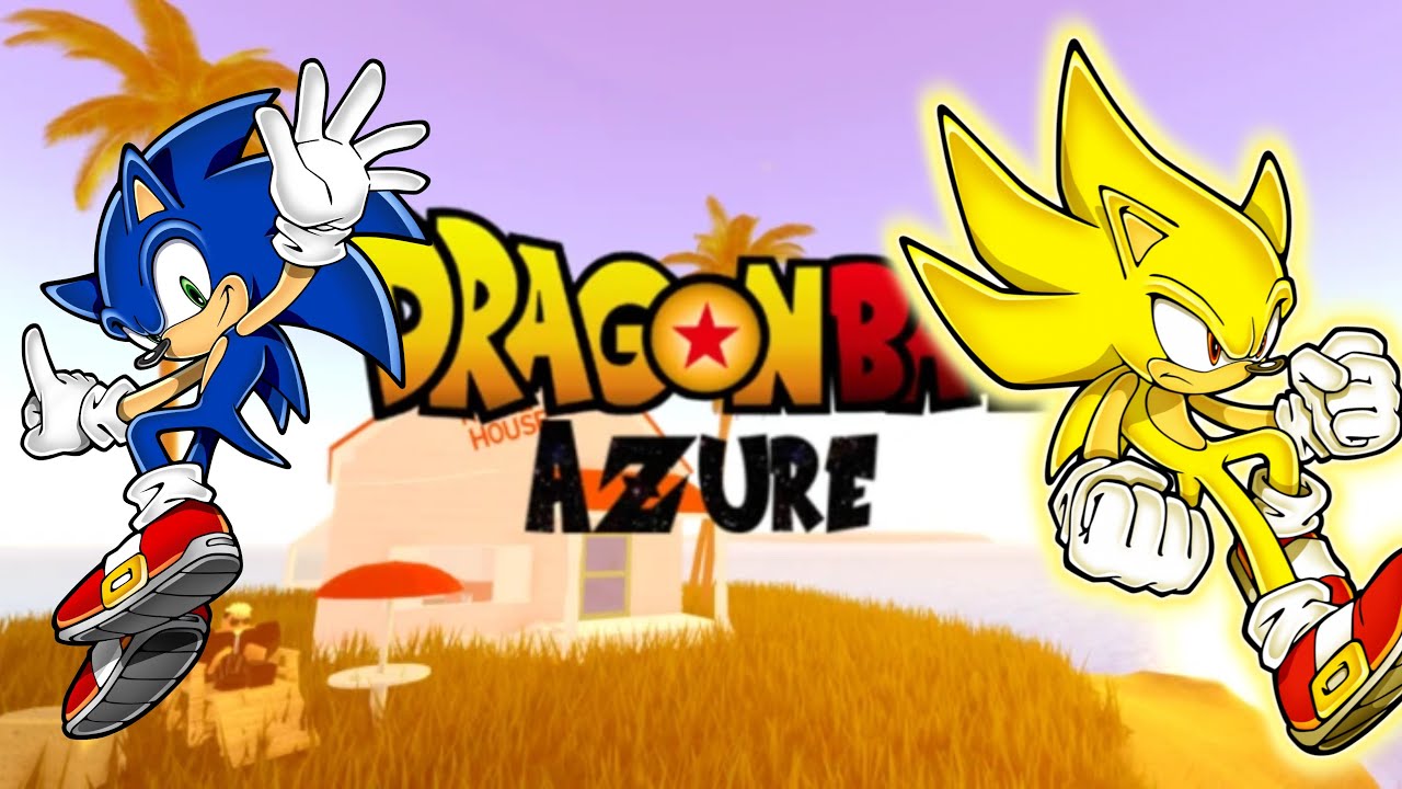 How to make SONIC THE HEDGEHOG in DRAGON BALL RP: AZURE | NEW YEARS ...