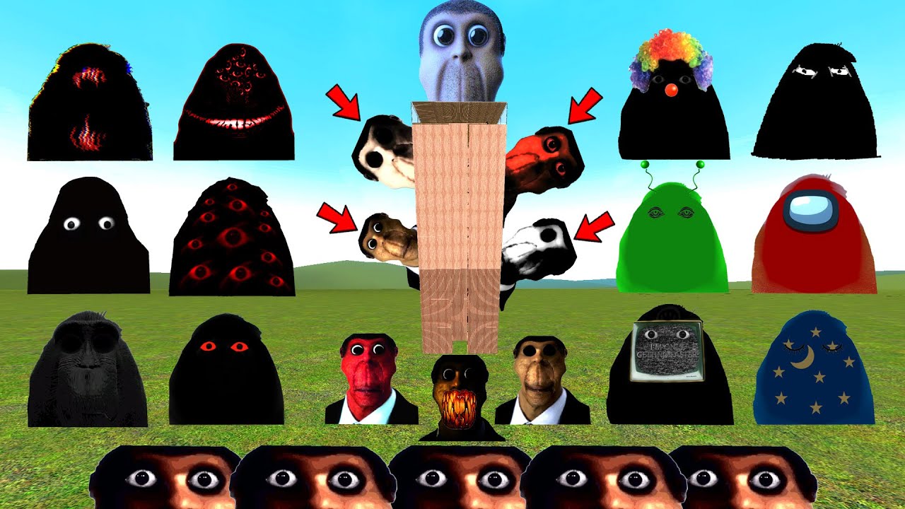 Obunga and Angry Munci Family VS Tower | Nextbot Garry's Mod (EP7 ...