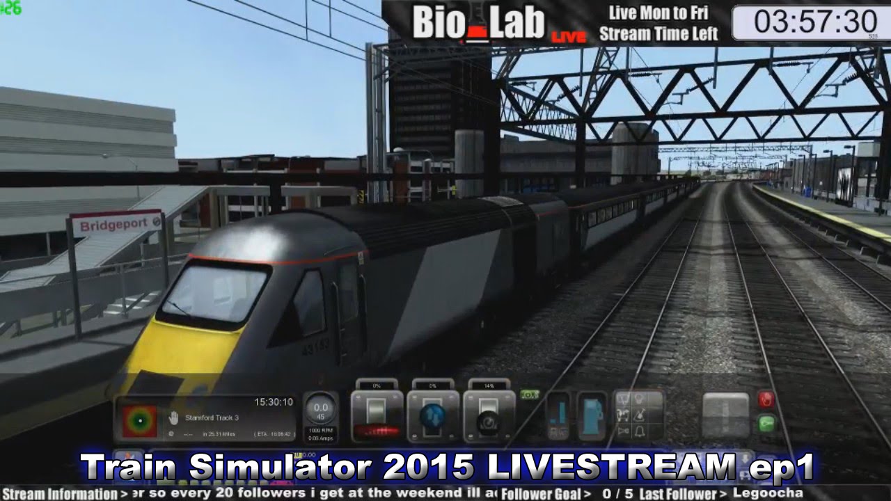 Train Simulator 2015 High Speed Train Route Bridgeport via Stamford ...