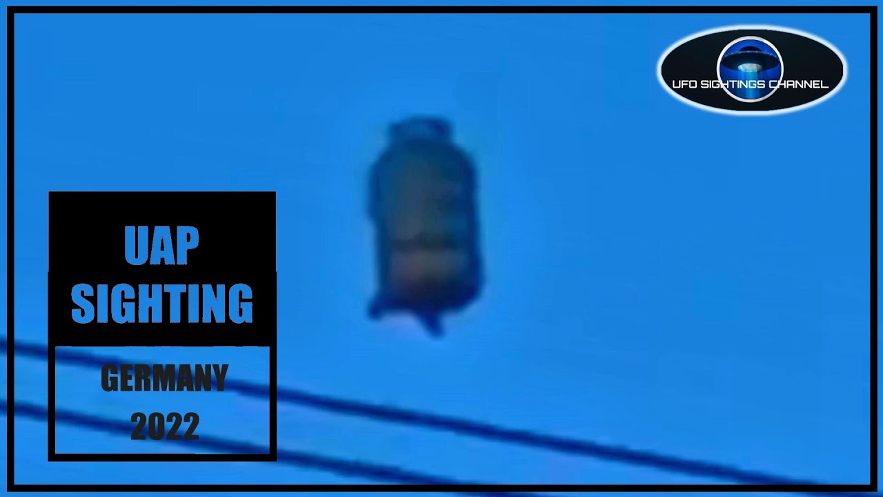 UAP UFO SIGHTING GERMANY 2022 - YouTube