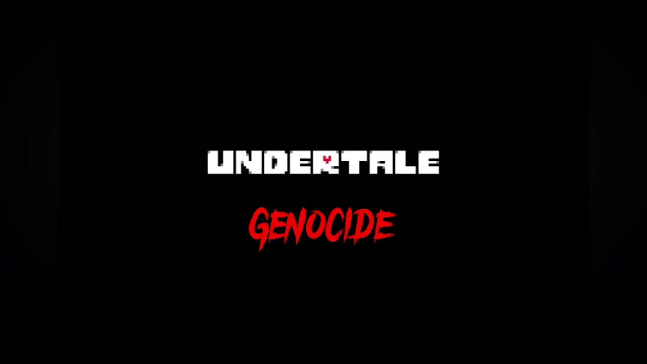 In my way undertale genocide (mega slowed) - YouTube