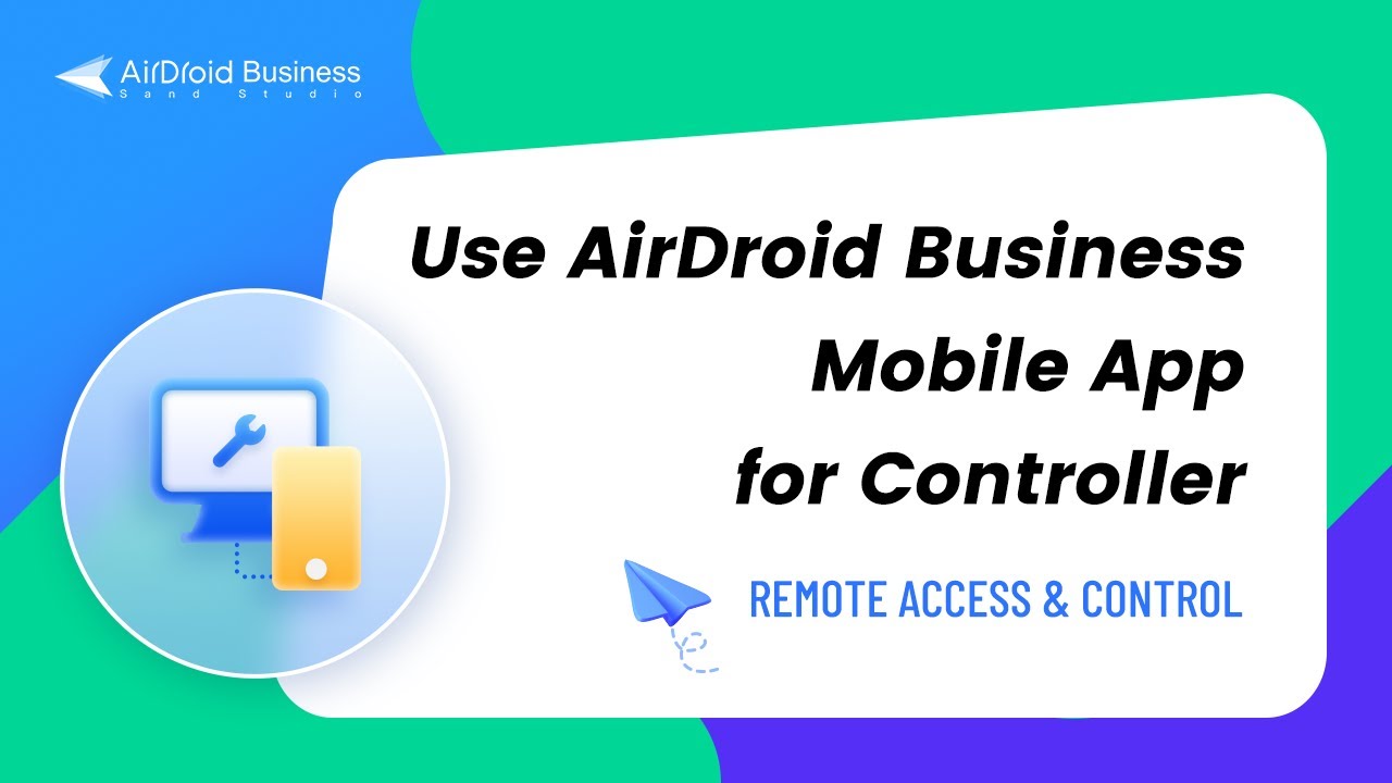 How to Use AirDroid Business Mobile App for Controller? - YouTube