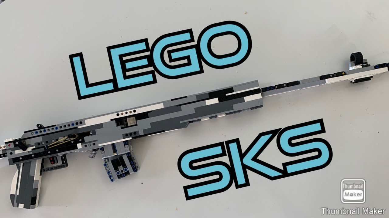 LEGO SKS from call of duty - YouTube