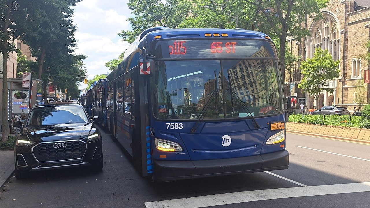 MTA: 1 train shuttle bus action - YouTube