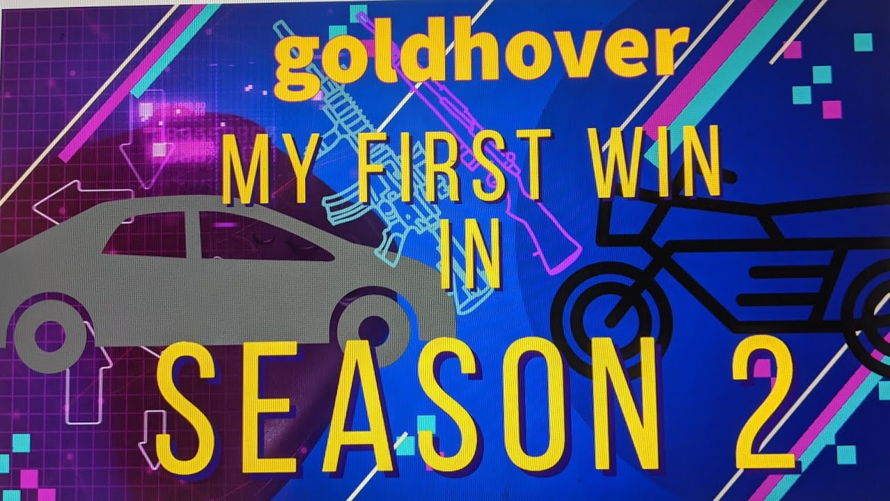 first fortnite win in season 2!! - YouTube