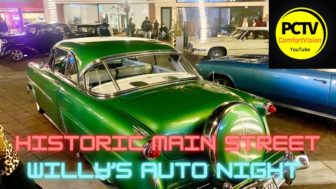 MAIN STREET CLASSIC & MUSCLE CAR SHOW | WILLYS NIGHT SOCIAL | 11/10/23 ...