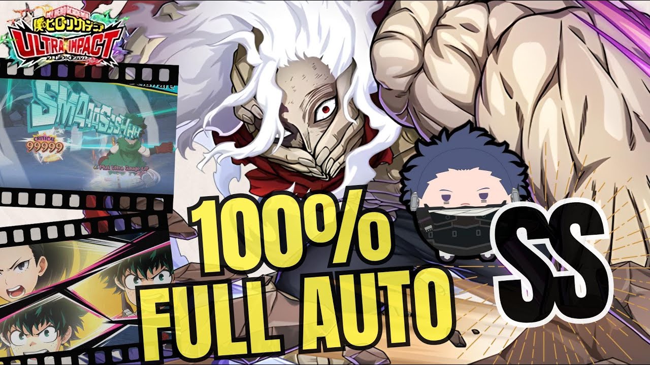 100% RELIABLE FULL AUTO Shigaraki Climax Battle SS | My Hero Ultra ...