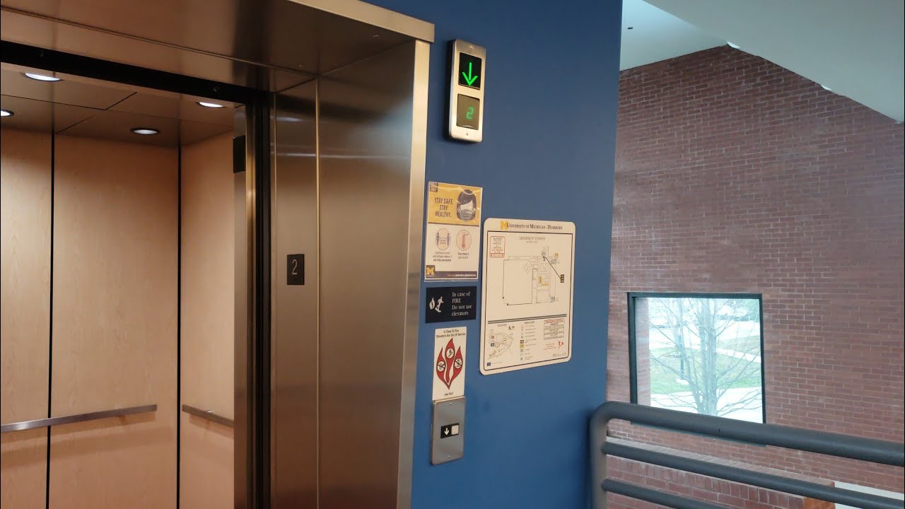 Otis Hydraulic Elevator @ University Center, University of Michigan ...