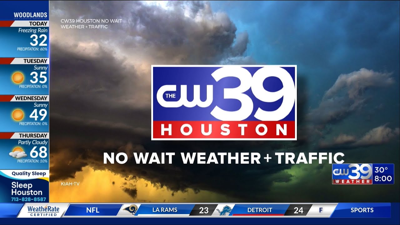 KIAH - CW39 Houston Weather & Traffic at 8am - A-Block | January 15 ...
