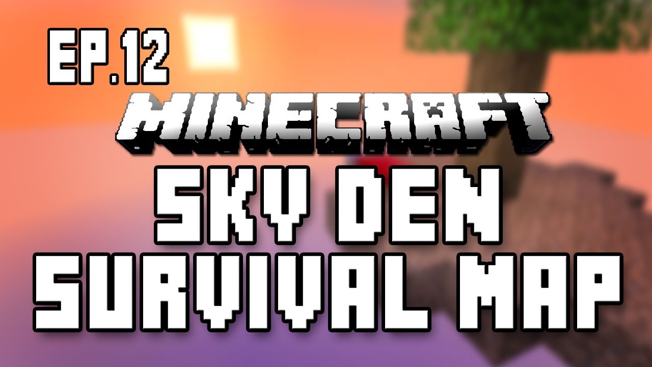 Minecraft: Sky Den Survival Map Ep. 12 (Quests-Enchantment & Cocoa) - YouTube