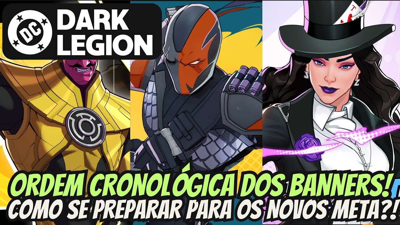 ⭐ORDEM CRONOLÓGICA DOS BANNERS UP QUE AINDA VÃO CHEGAR NO GLOBAL EM DC ...