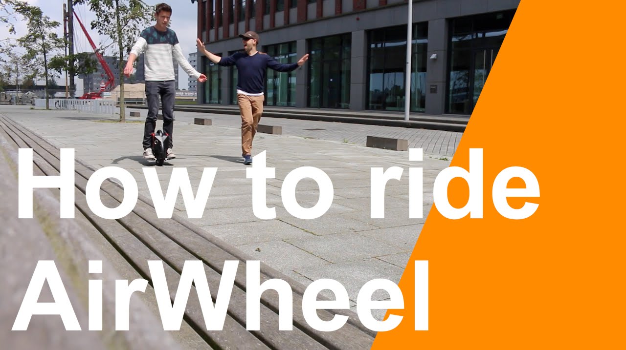 How To Ride AirWheel - YouTube