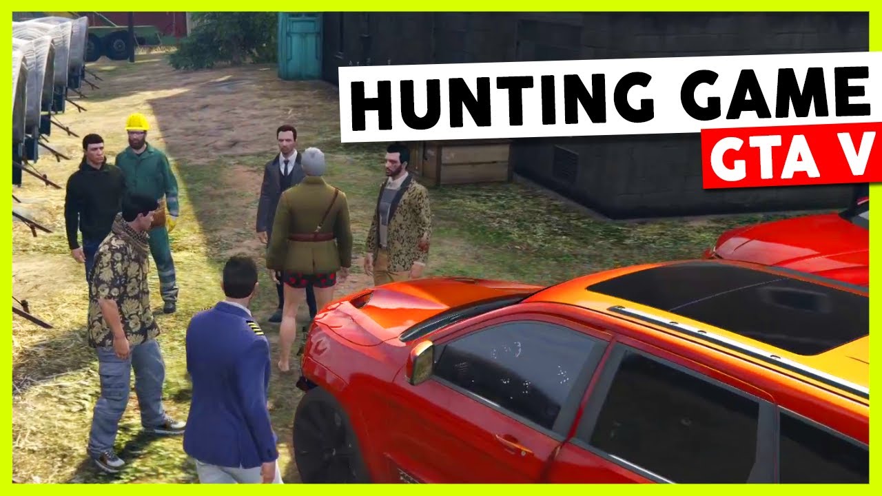 OCTO GAAT WILD! (GTA V Hunting Game) - YouTube