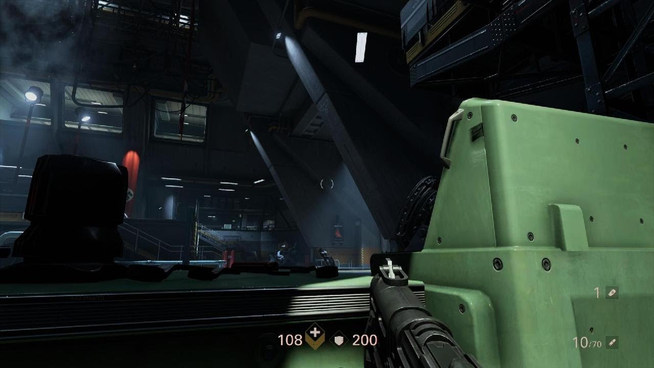 Wolfenstein II: The New Colossus - Hatchet-face! - YouTube