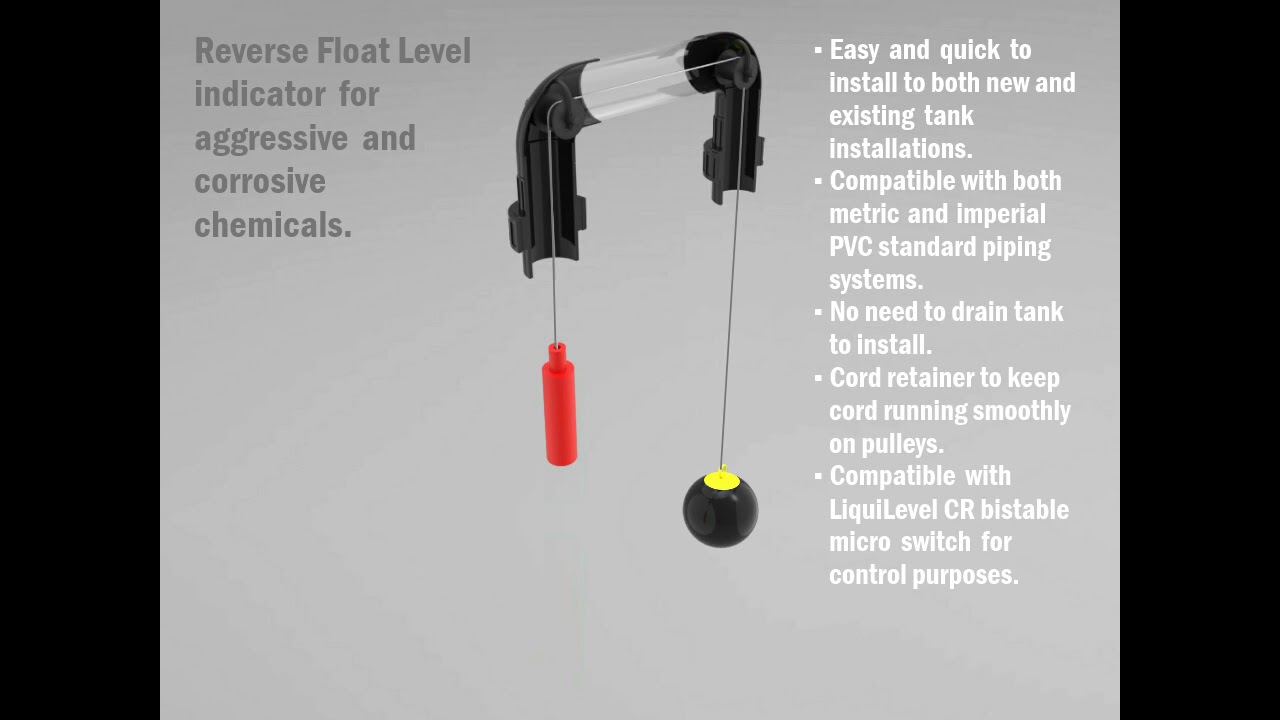 Tank level indicator for chemical tanks - YouTube