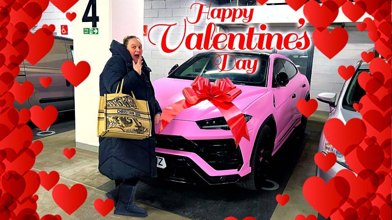 SURPRISING MY WIFE WITH A LAMBORGHINI FOR VALENTINES DAY! - YouTube