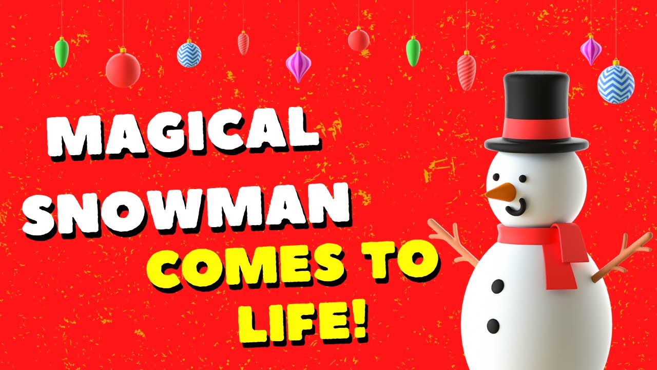🌟 "MAGICAL SNOWMAN COMES TO LIFE! Enchanting Winter Adventure with 1000 ...