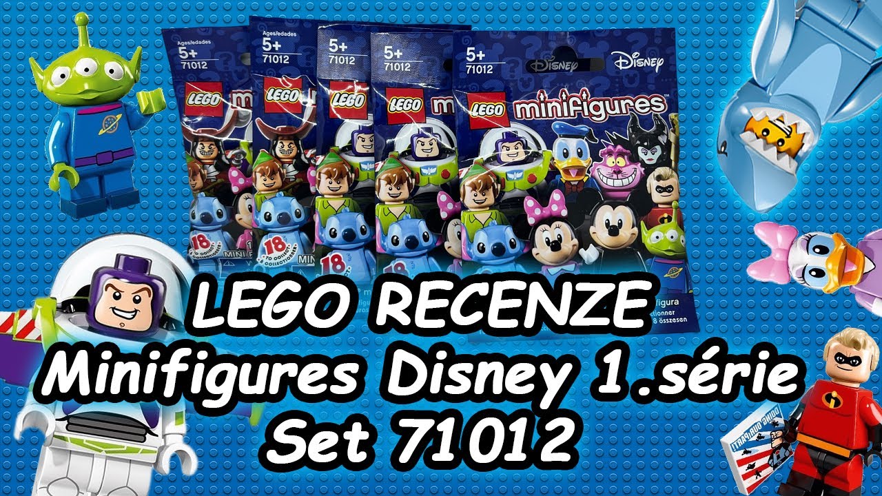 LEGO RECENZE - Minifigures Disney 1. série | Set 71012 - YouTube