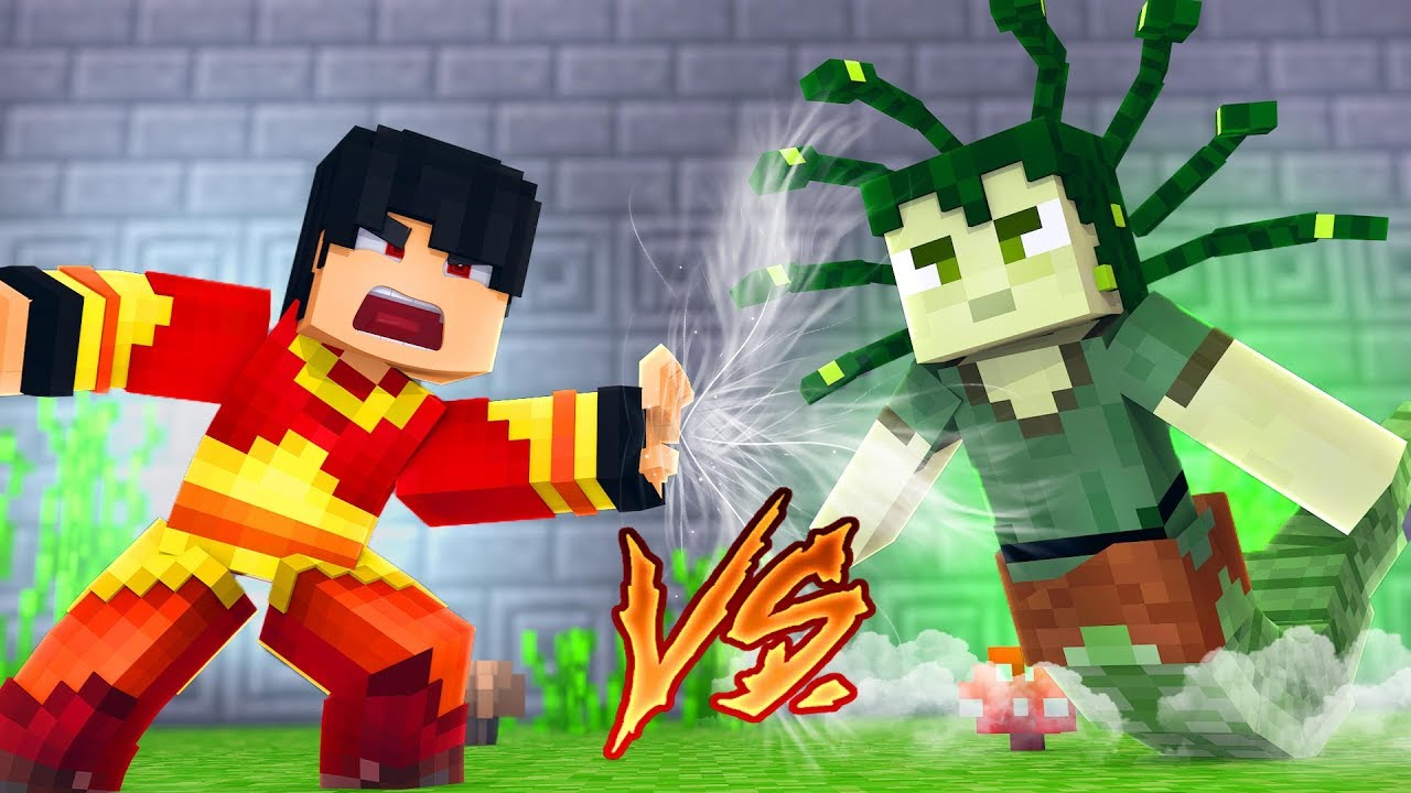 Minecraft: BATALHA CONTRA MEDUSA! - AVATAR Ep.14 ‹‹ P3DRU ›› - YouTube