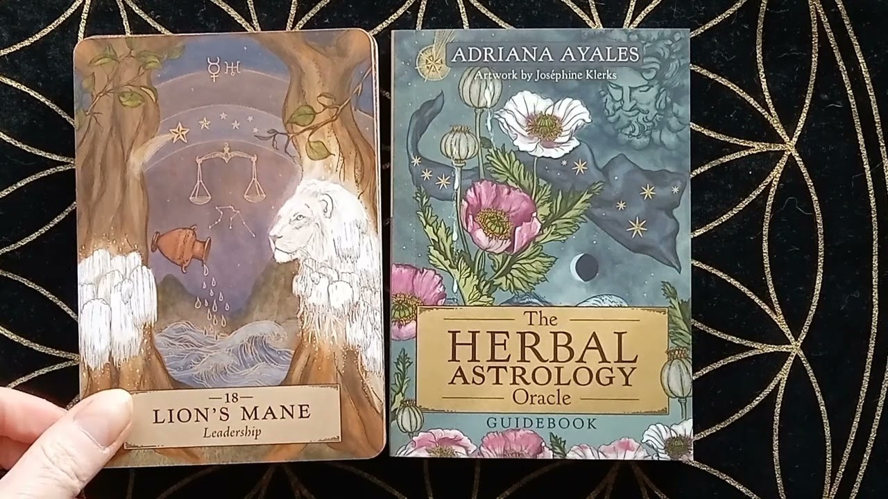 The Herbal Astrology Oracle flip through - YouTube