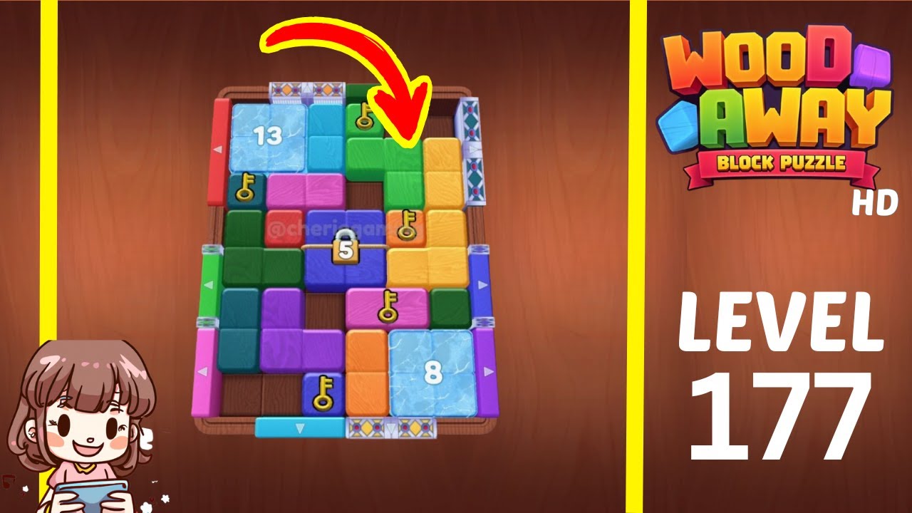 Wood Away Level 177 Solution Walkthrough - YouTube