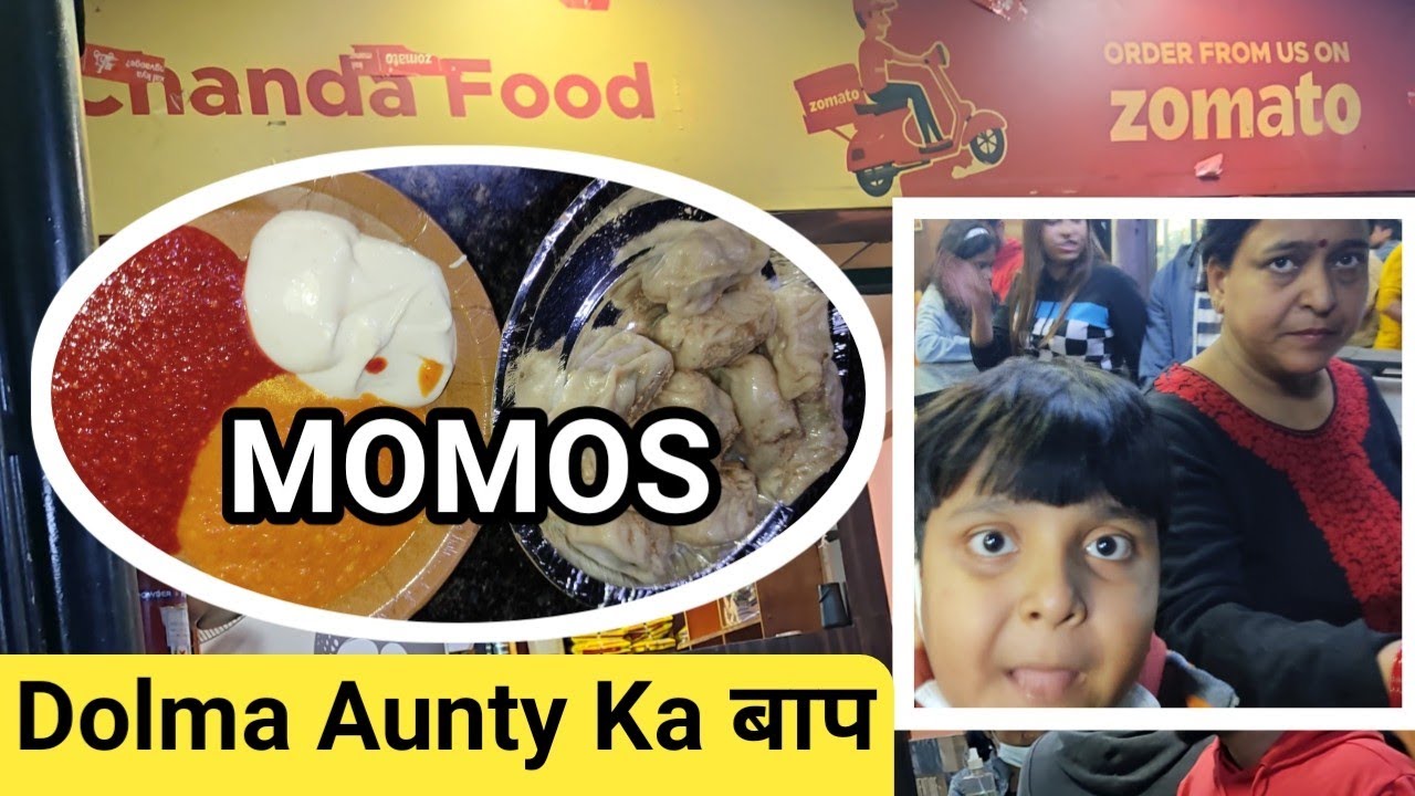 Chanda Momos Noida 💝 डोलमा आंटी के मोमोस भूल जायेंगे 😘 Noida Best Momos ...