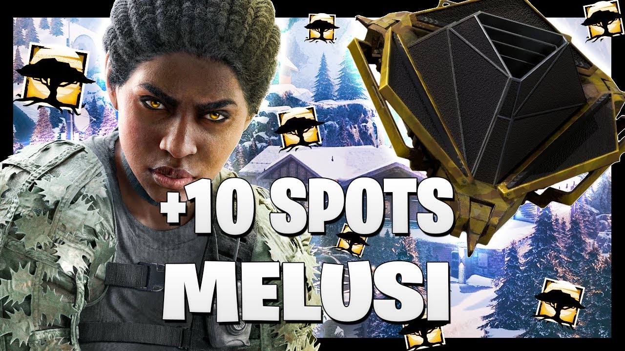 +10 SPOTS MELUSI BANSHEE en CHALET | Guia Melusi | Rainbow Six Siege ...