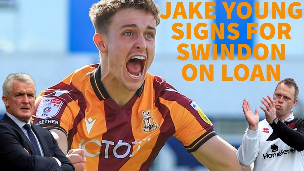 Bradford City Announce Jake Young Has Signed For Swindon Town On Loan ...