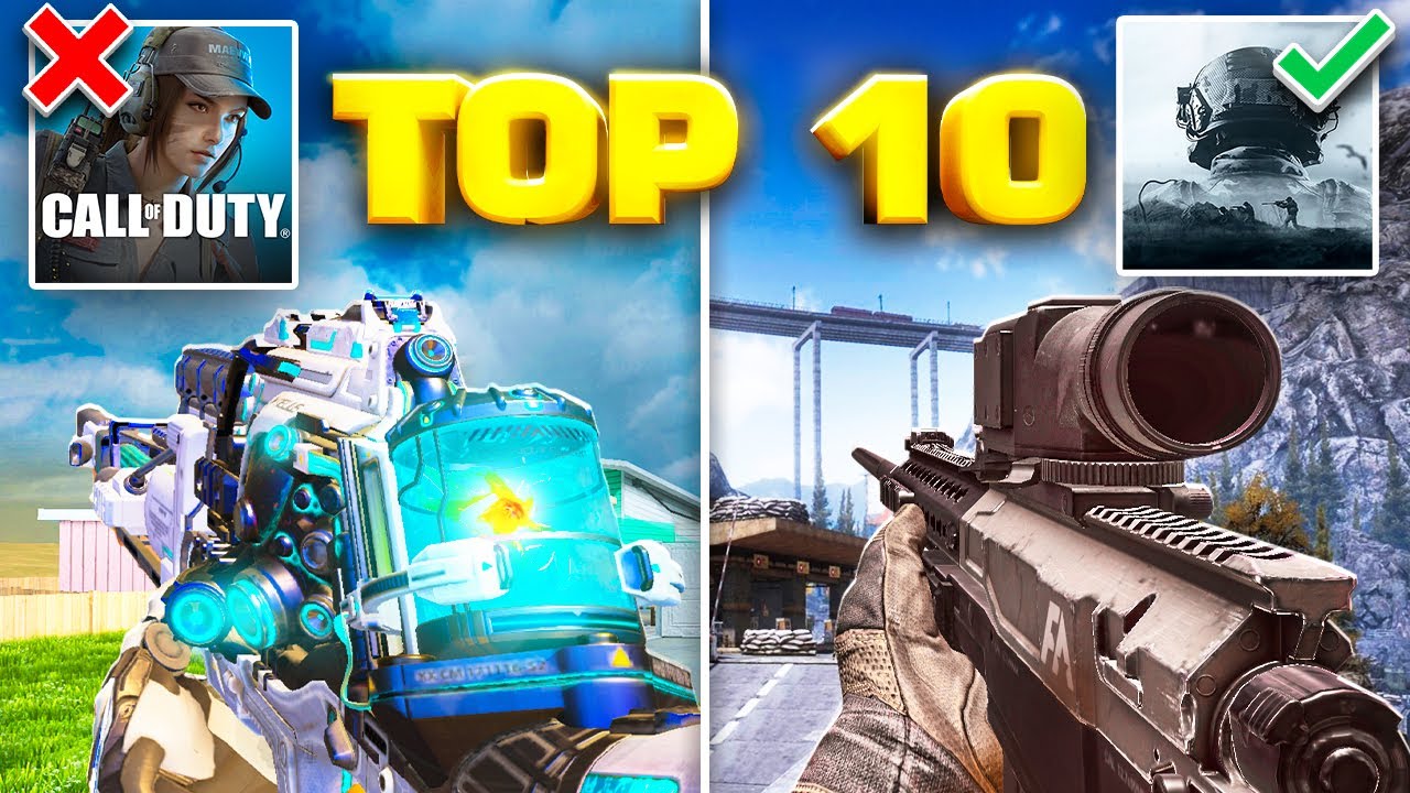 TOP 10 REASONS COD MOBILE PLAYERS NEED TO TRY THIS... - YouTube