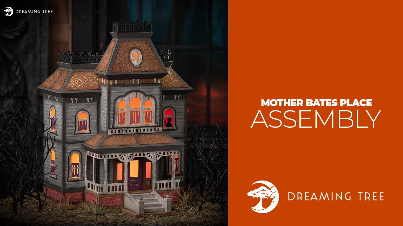 SVG File - Mother Bates Place - Assembly Tutorial (For Cricut ...
