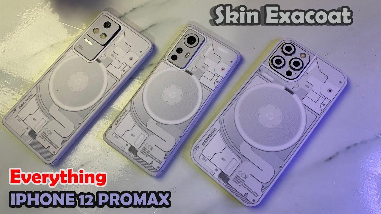 IPHONE SEPERTI NOTHING PHONE !! - GARSKIN PREMIUM DARI EXACOAT BIKIN ...