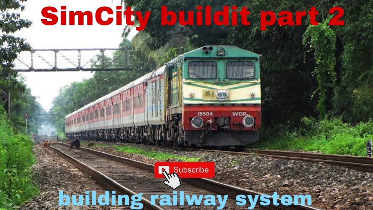 SimCity buildit part 2 gameplay building railway system #simcity # ...
