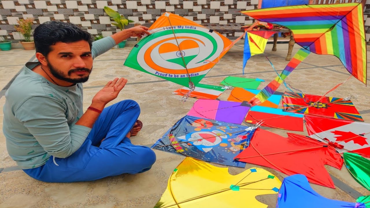 Testing New Panda Manjha | Kite Cutting | Kite Flying | New Kite Flying ...