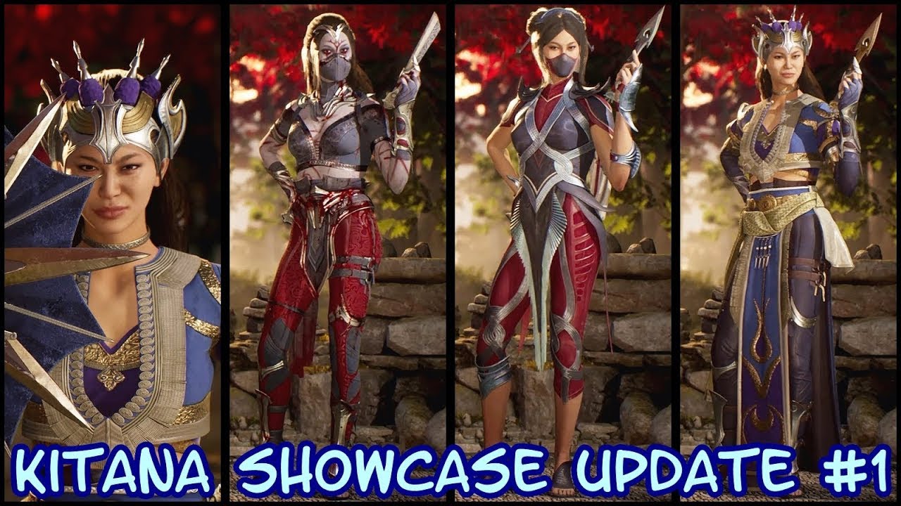Kitana Showcase - Gear & Skins (November 2023 Update) - Mortal Kombat 1 ...