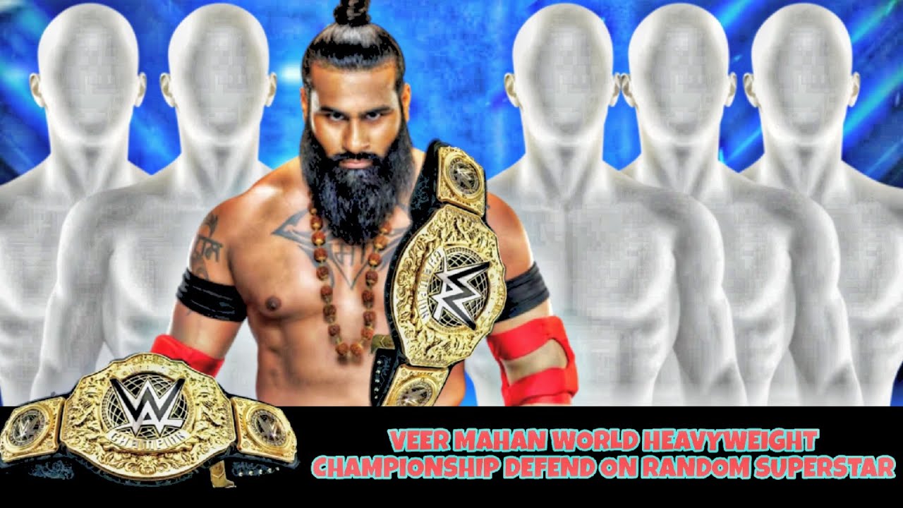 WWEPPSSPP VEER MAHAN WORLD HEAVYWEIGHT CHAMPIONSHIP DEFEND ON RANDOM ...