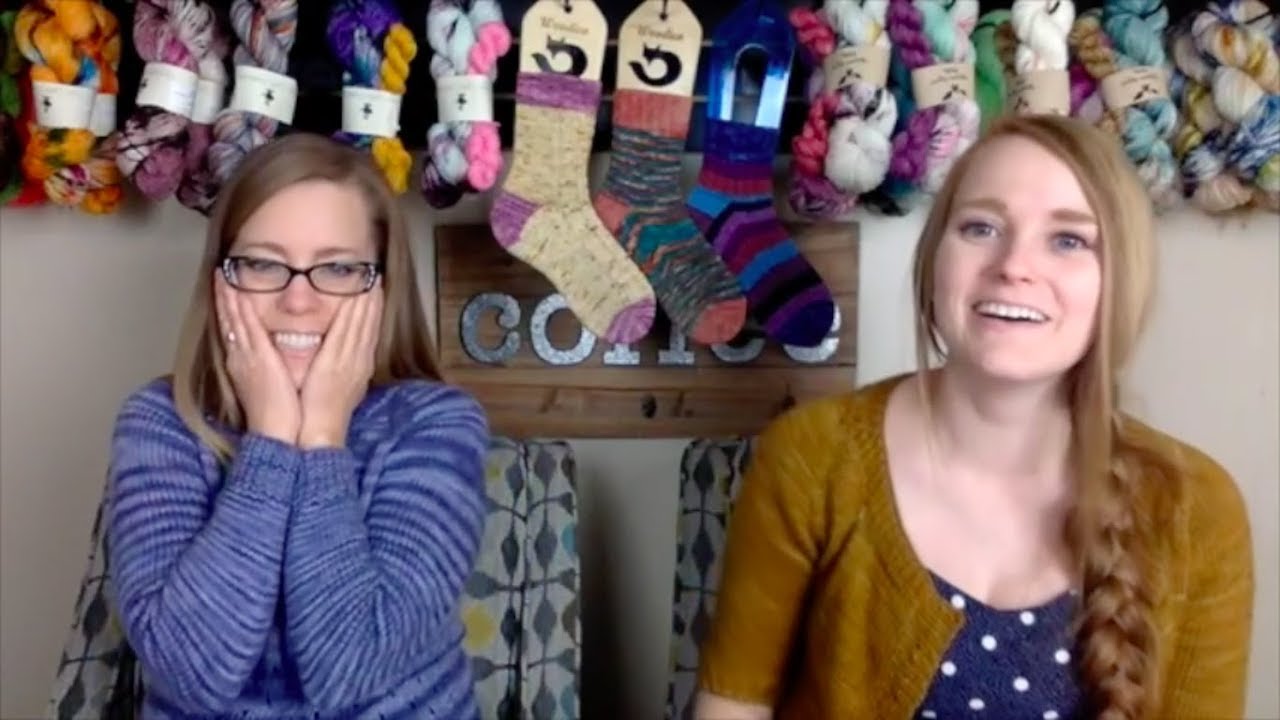 The Girls in the Yarn Cafe: 28th cup - YouTube