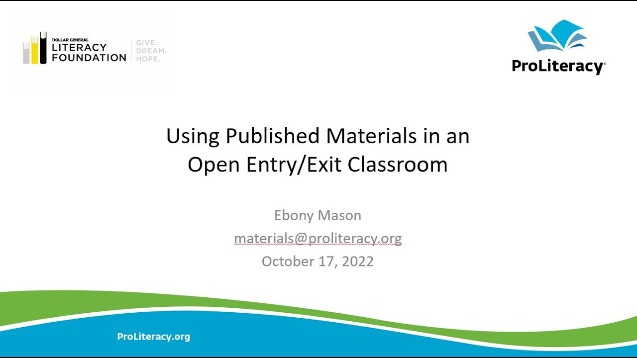 Using Published Materials In An Open Entry Exit Classroom YouTube using-published-materials-in-an-open-entry-exit-classroom-youtube